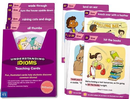 Understanding Idioms Teaching Cards – Homeschool Potpourri
