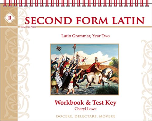Second Form Latin Workbook and Test Key – Homeschool Potpourri